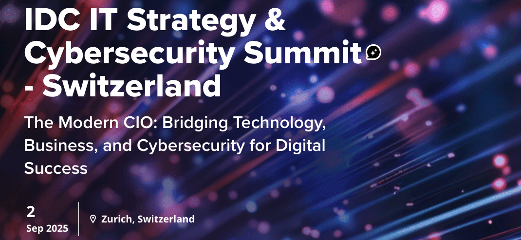 IDC IT Strategy & Cybersecurity Summit - Switzerland - Open Systems
